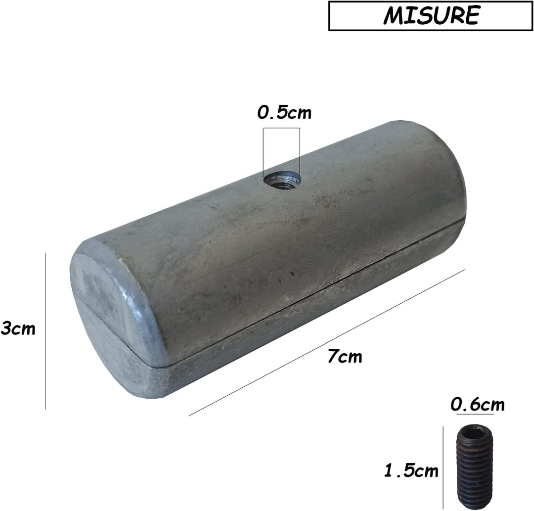 Accessori e Componenti Ringhiera - Giunzione Tubo Corrimano – parpyon